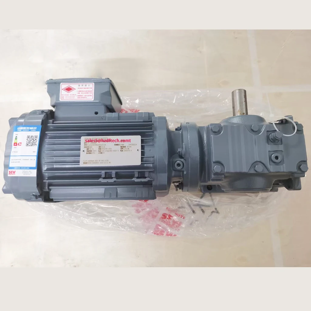 SEW-EURODRIVE Helical Bevel Gear Reduction Motor KA97 DRS132MC4/RS