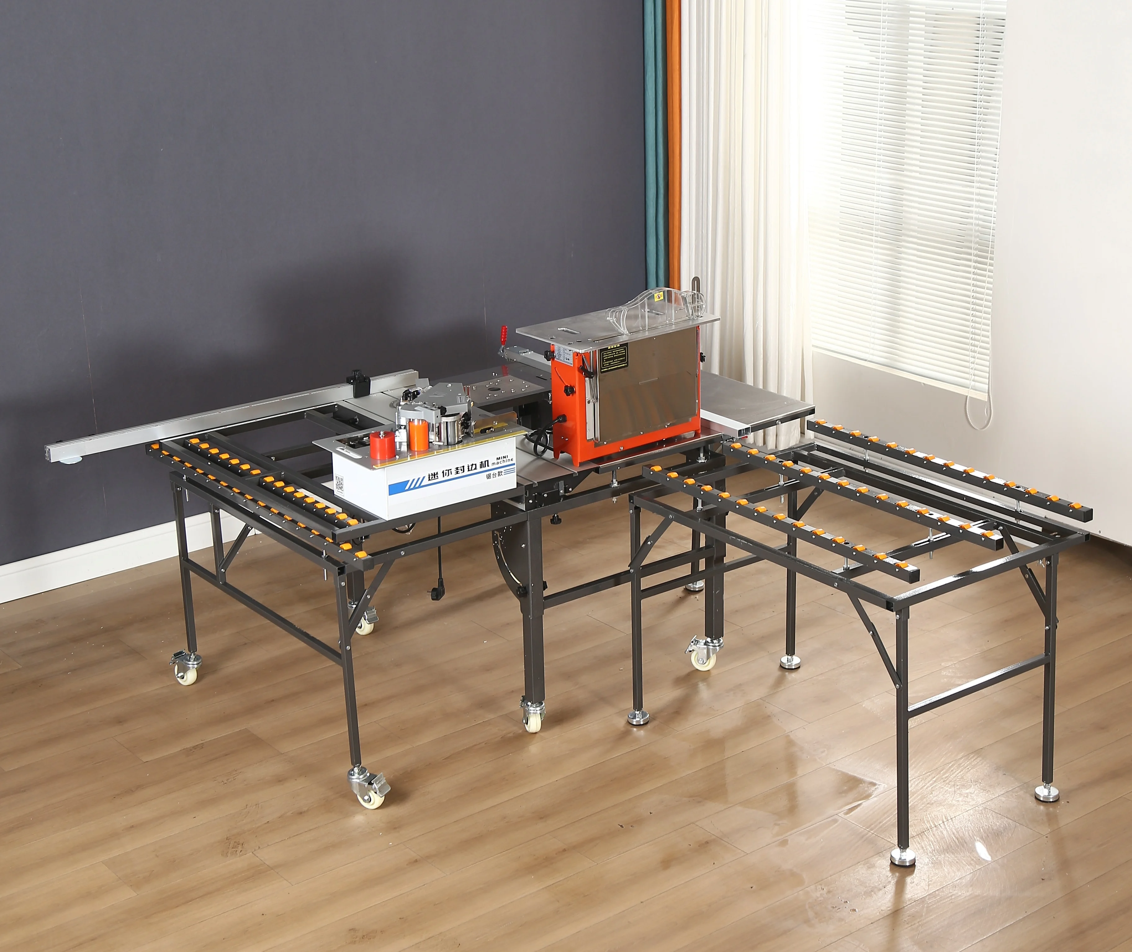 WJ480 Sliding Table Saw - Portable Woodworking Table Saw with 2600W ...