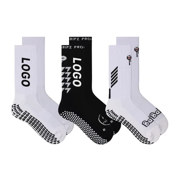 Custom Logo Design Gym Sport Socks Anti Slip Sock Non Slip Soccer ...