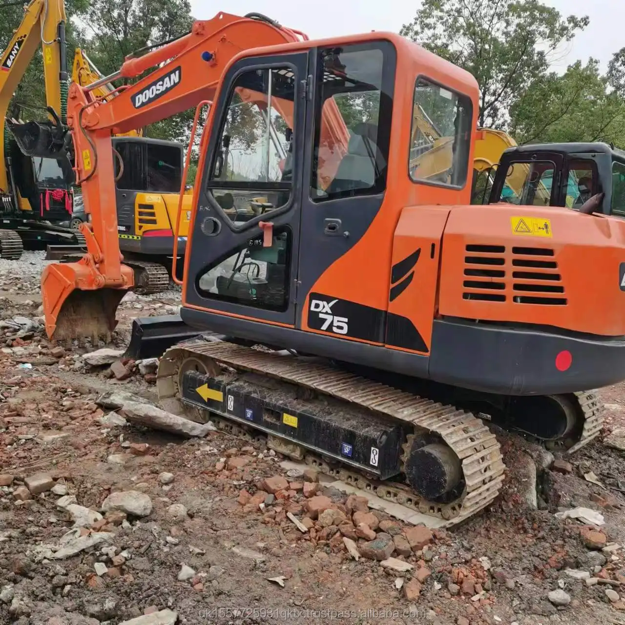 Brand New 2023 Doosan Dx75 7.5 Excavator Machine Doosan Dx75-9c Used ...