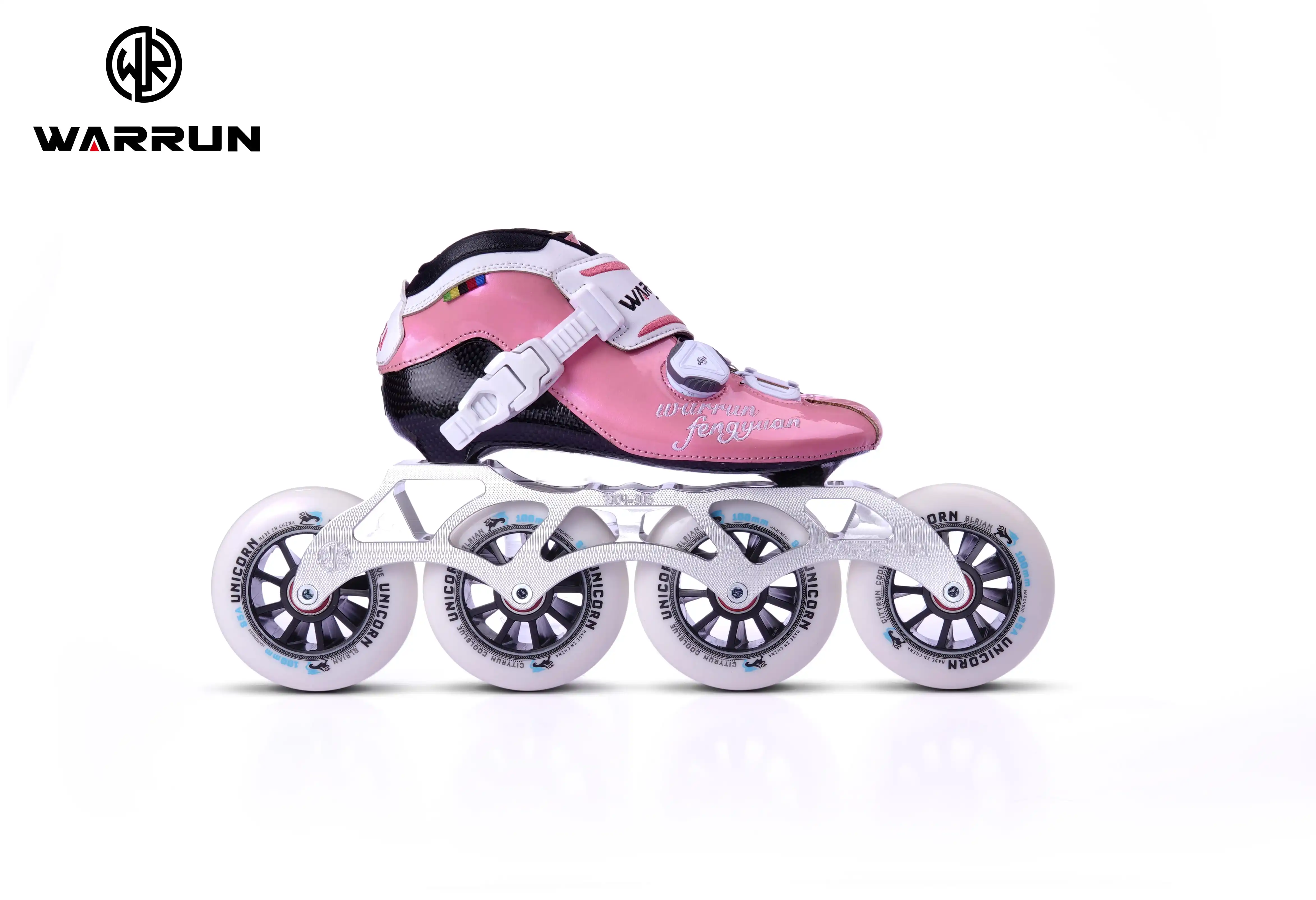 WARRUN 4 Wheel Inline Speed Skates - Lightweight, Comfortable Carbon ...