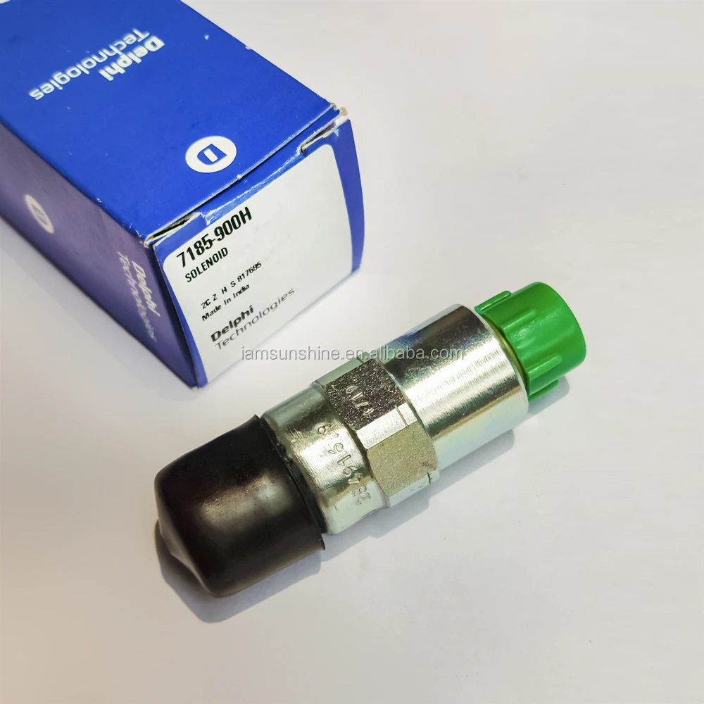 原装柴油燃油泵停止电磁阀7185-900h，7185900h，28491679为9320a530h - Buy 7185-900 H，止流阀 ...