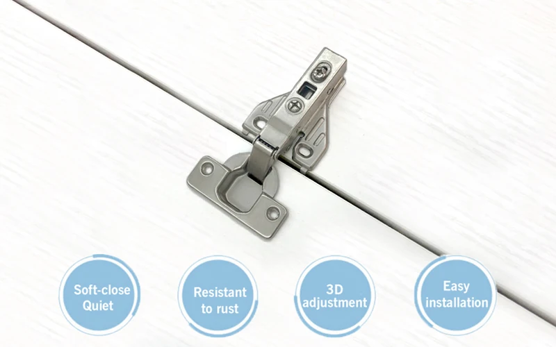 Full Overlay Soft Close Cabinet Hinges for Kitchen Cabinets