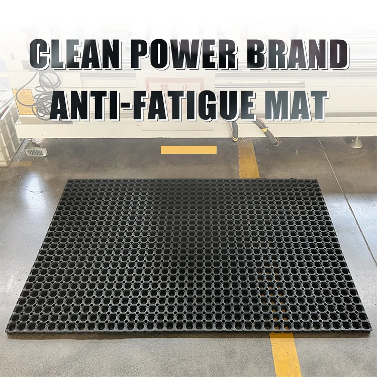 Perforated Rubber Mat - Anti Fatigue & Drainage Solutions
