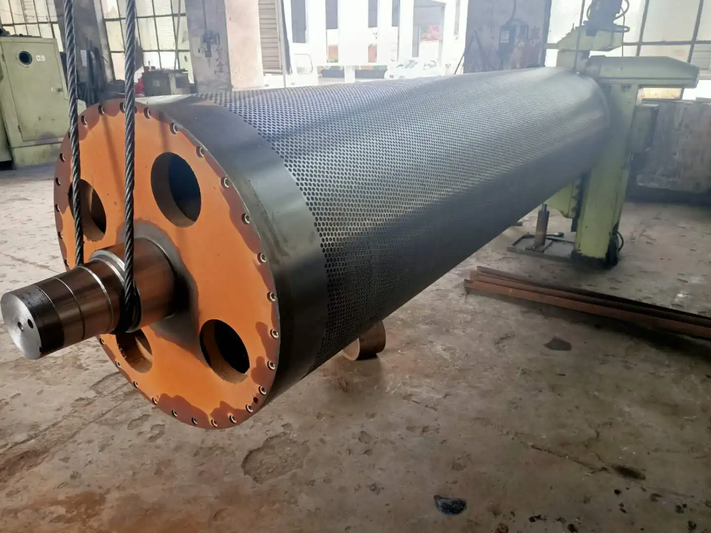 Paper Machine Vacuum Couch Roll Paper Suction Press Roll For Tissue ...