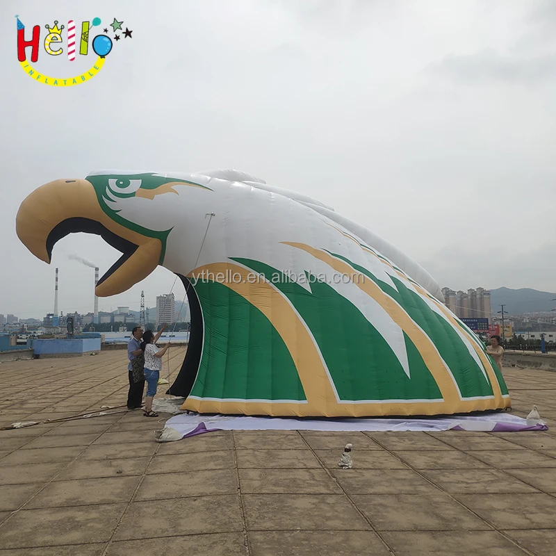 Best Design Inflatable Mascot Animal Football Tunnel Inflatable Eagle ...