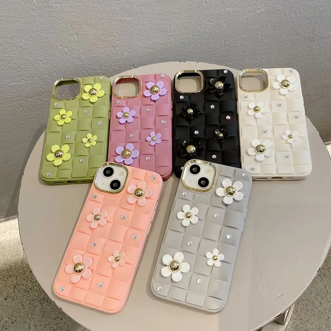 Fancy Flower Phone Cases for Iphone & Samsung Models
