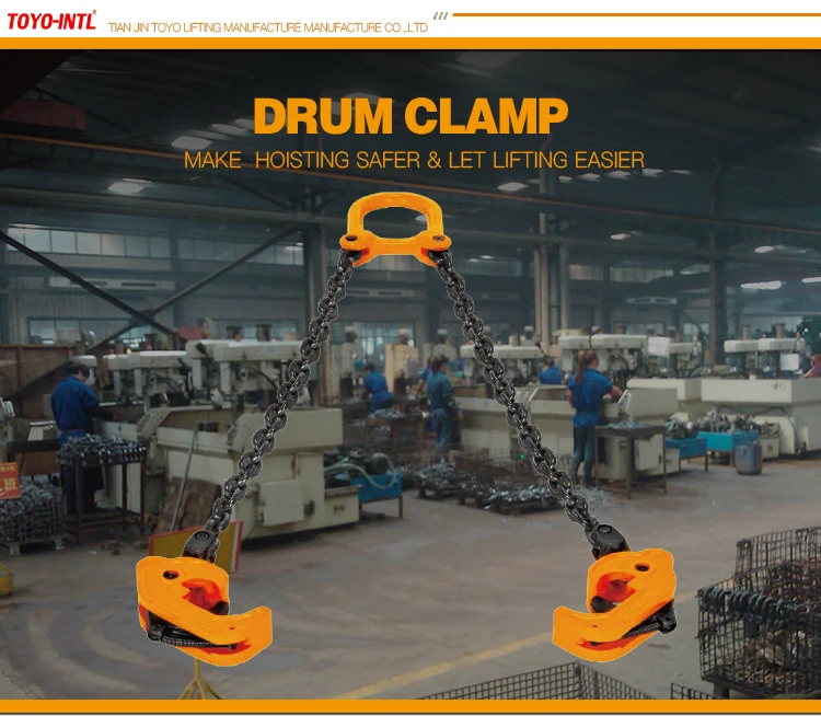 Toyo-intl 1000 Kg Drum Lifter With Safety Claw - Buy 1 Ton Oil Barrel ...