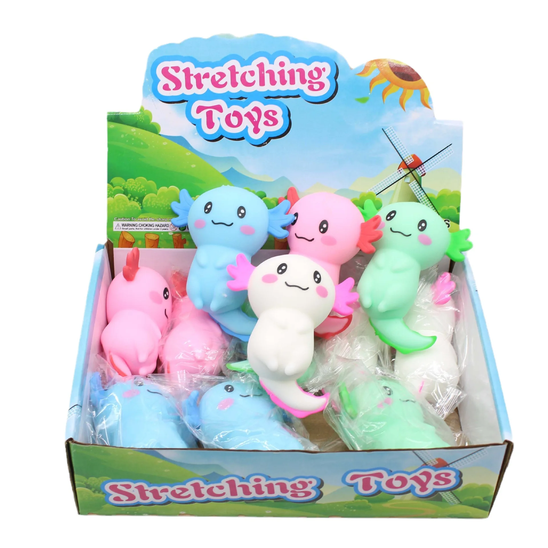 Axolotl Salamander Super Decompress Slow Rebound Flour Sand Pinch ...