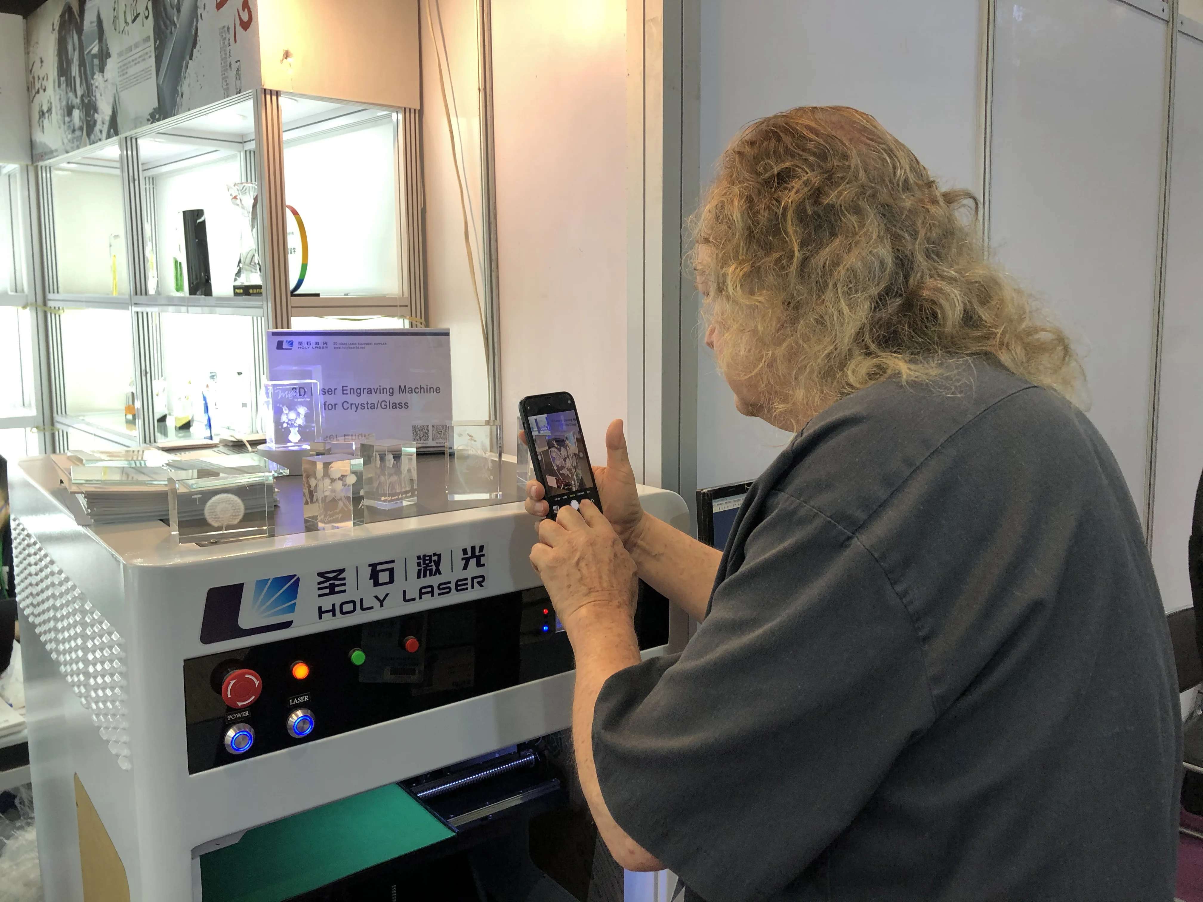 2D 3D Crystal Glass Subsurface Laser Engraving Machine