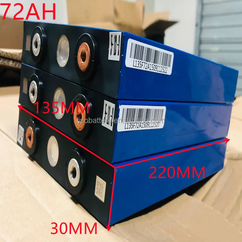 Blue Prismatic Lifepo4 Battery Cell 3.2v Calb Ca100