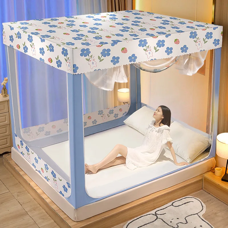 Rectangular Mosquito Net For Double Bed Romantic Spacious Mosquito Net ...