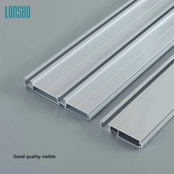 Modern Twin Curtain Track For Curtain Box And Accessory Slide Runners ...