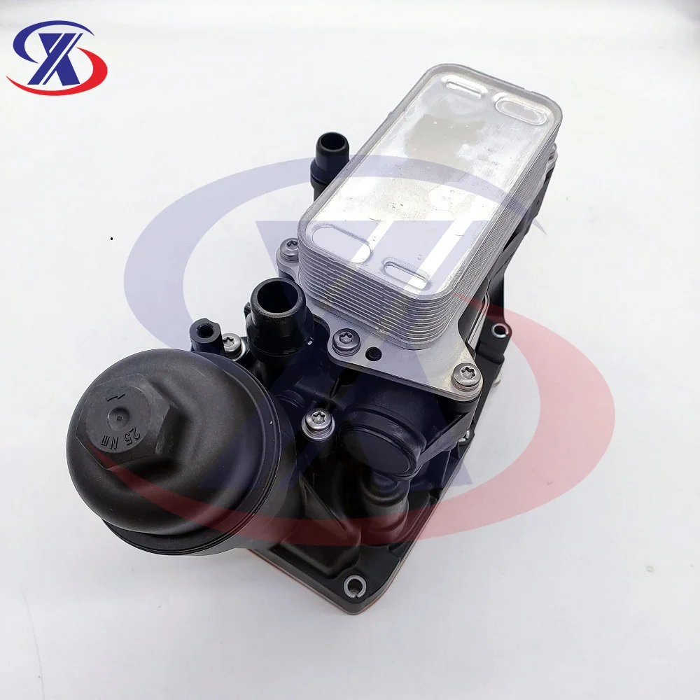 Oil Filter Housing Oil Cooler Assembly for BMWS 1 2 3 4 5 6 7 Series X1 ...