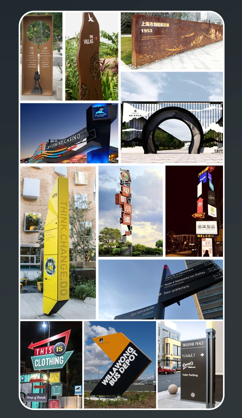 Outdoor Metal Pylon Sign Board - Buy Pylon Sign Board,Metal Pylon Sign ...