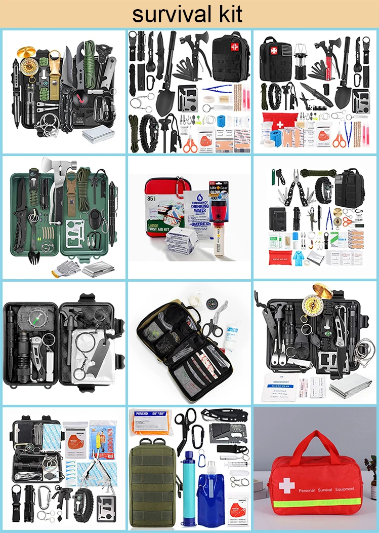 Ce Iso Approved Multicam Color First Aid Kit Emergency Medical Survival ...