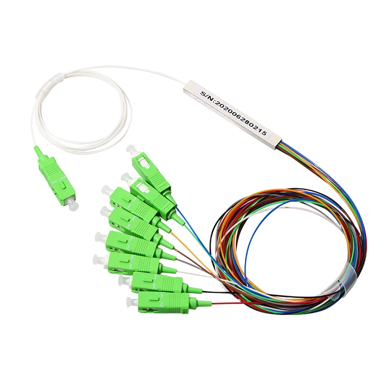 Mini 1x8 PLC Splitter - Efficient FTTH Solution