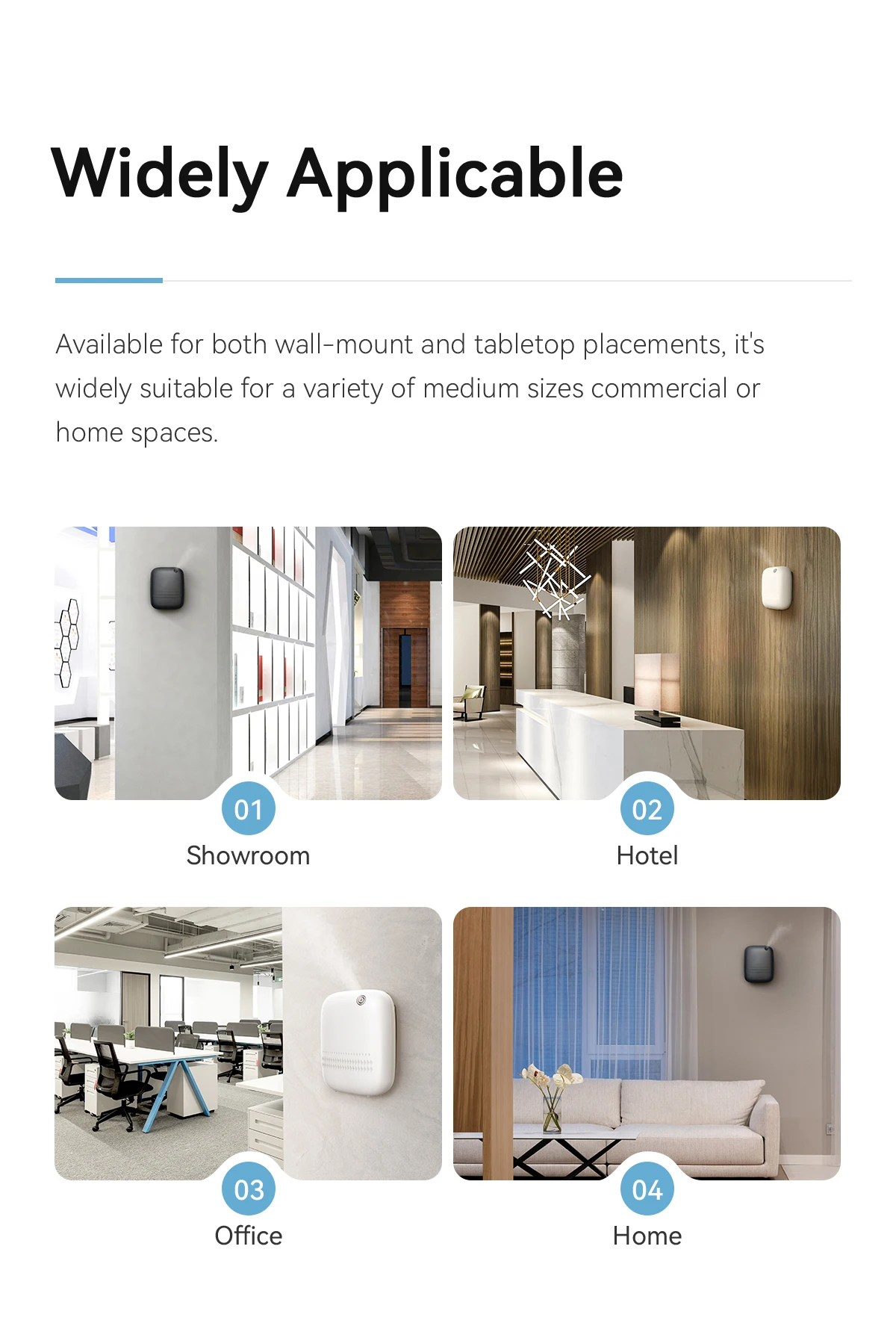 Home Office Perfume Portable Electric Bluetooth Nebulizer Wall-Mounted ...
