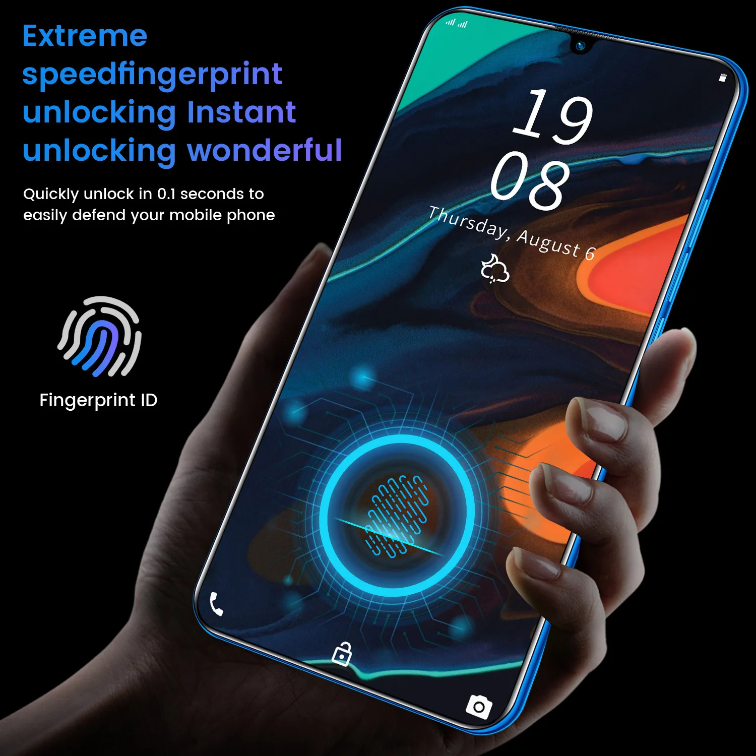 Android Cell Phone S20 Plus Tecno Phone 7.5-inch Large Screen Unlocked ...