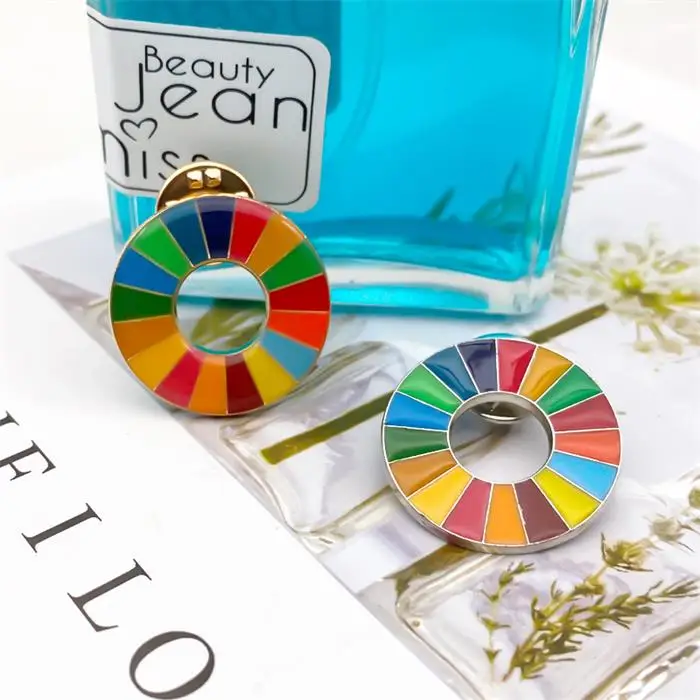 United Nations Sustainable Development Goals Brooch Pin