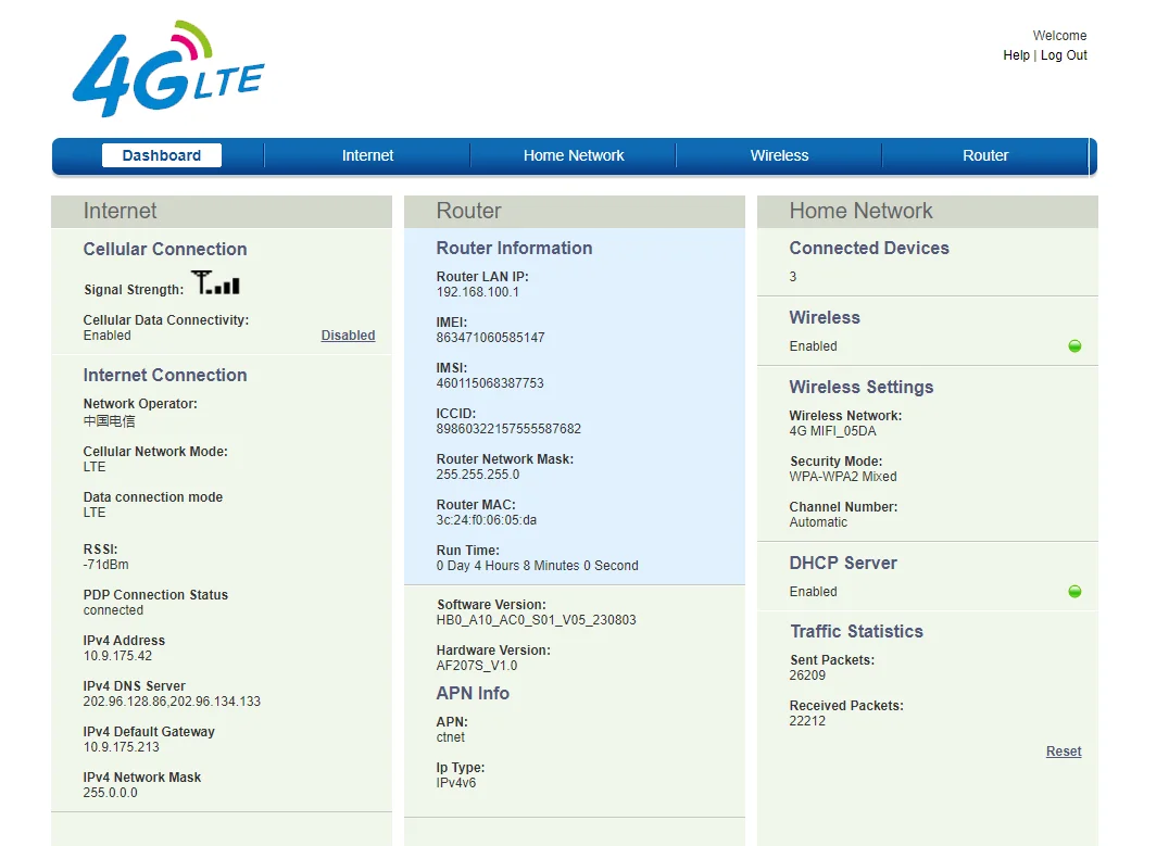 Alibaba.com: 4G WiFi Router PCB with LTE SIM module, WAN/LAN port for ...