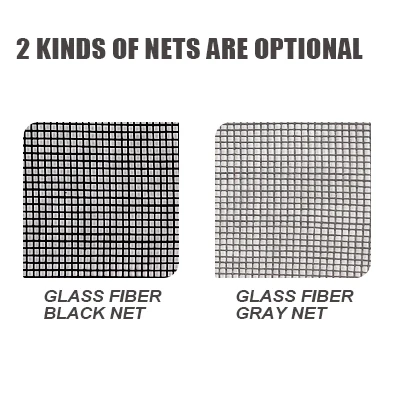 Aluminum Alloy Frame Insect Door Curtain Mesh Fly Screen Mesh Sliding ...