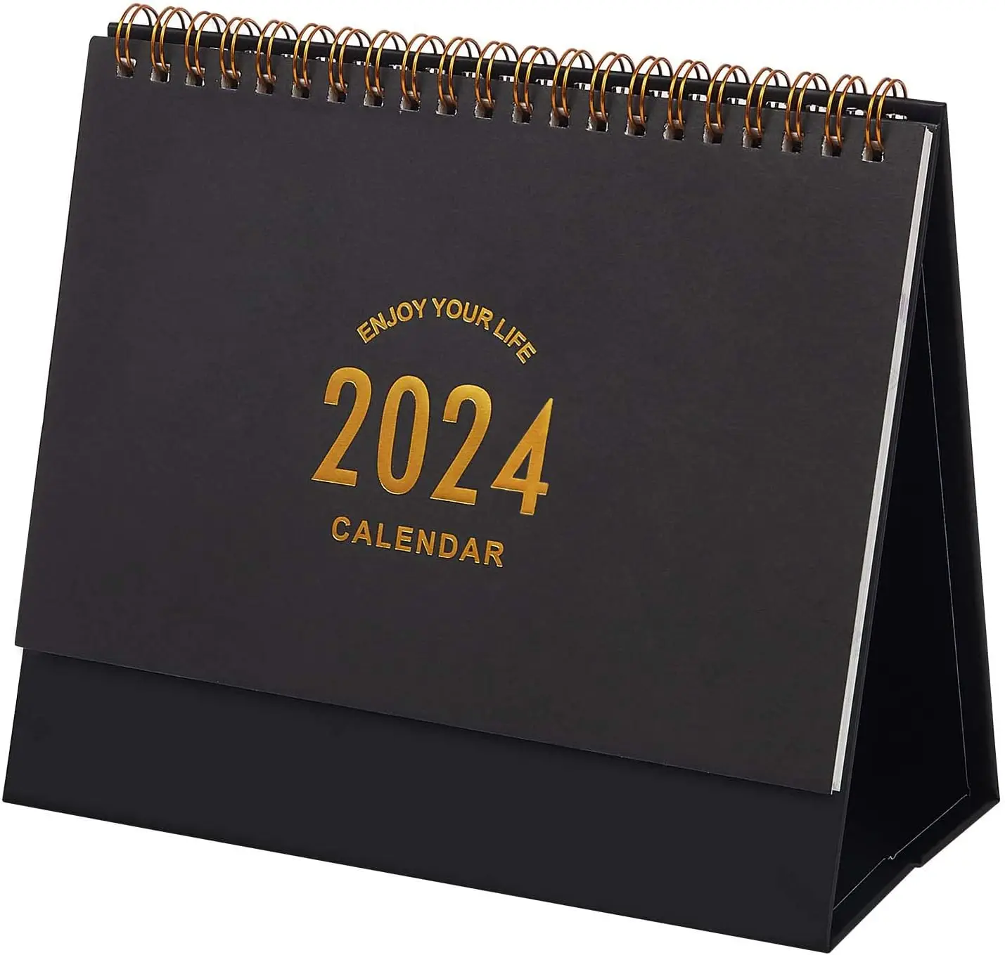 Custom Small Desk Calendar 2024,Standing Flip Desktop Calendar 2024 ...