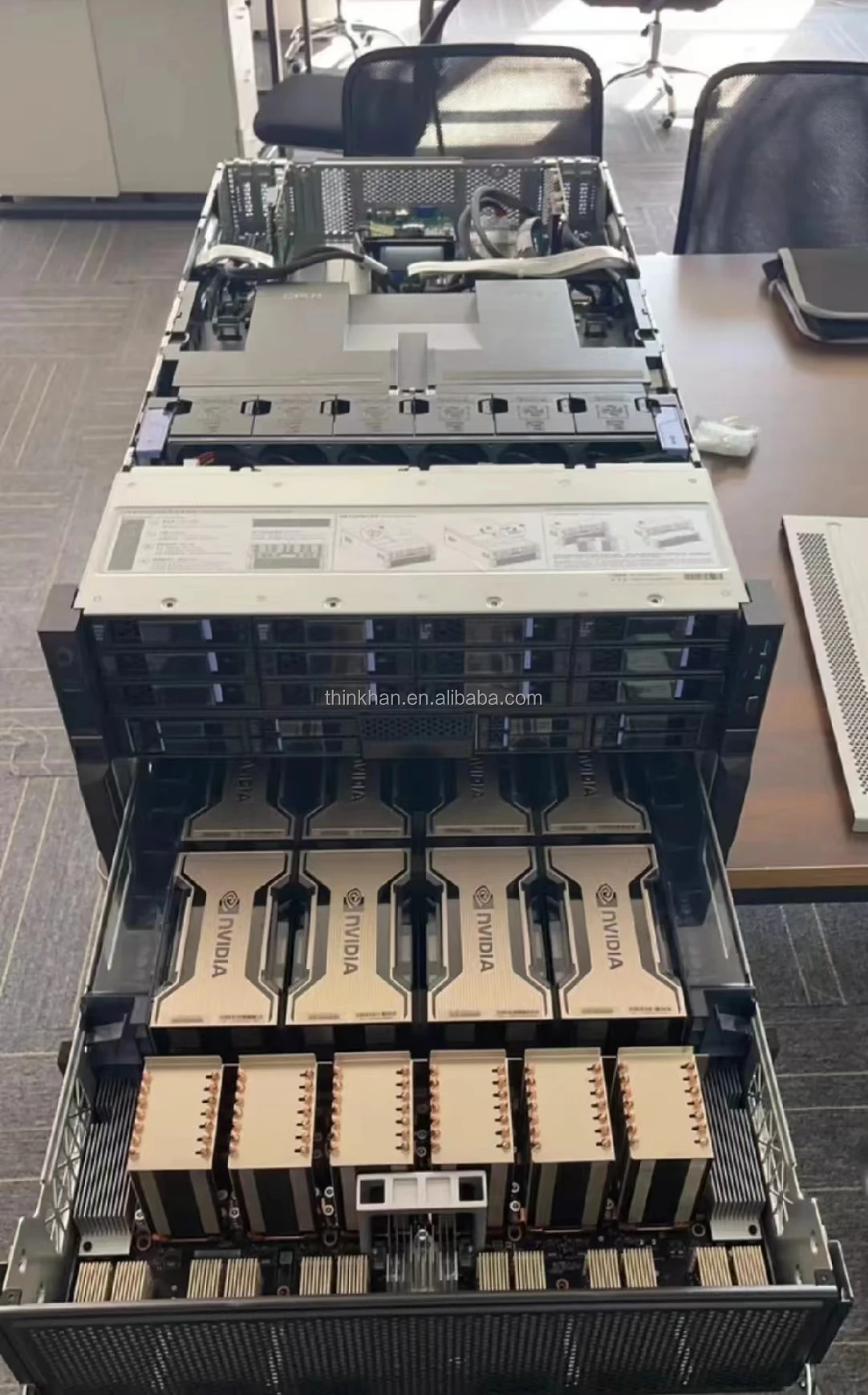 Super Micro Ai Deep Learning Gpu Sever Case For Nvidia Tesla Pcie H100 ...