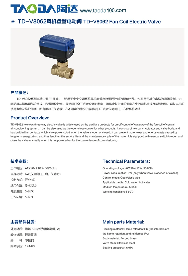 Central Air Conditioning Automatic Reset The Electromagnetic Valve Fan ...