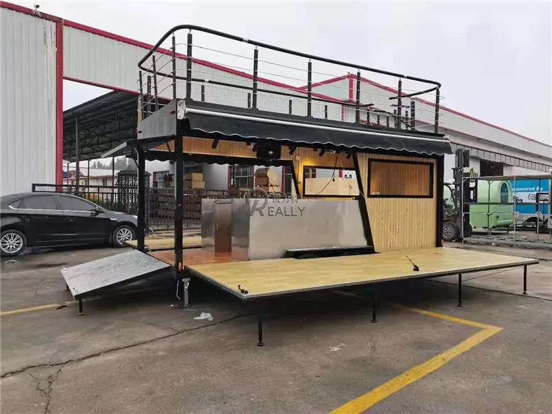 OEM Street Fast Food Car - Custom Snack & Fruit Mobile Shop