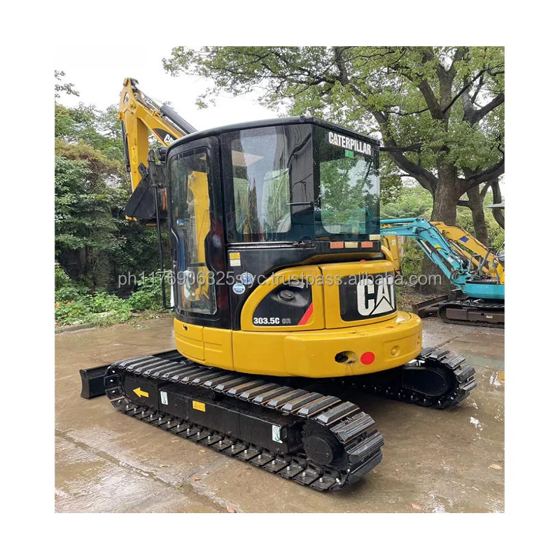 Japan Made Used Caterpillar 303.5 Mini Excavator, CAT 303.5E CR 303.5E2 ...