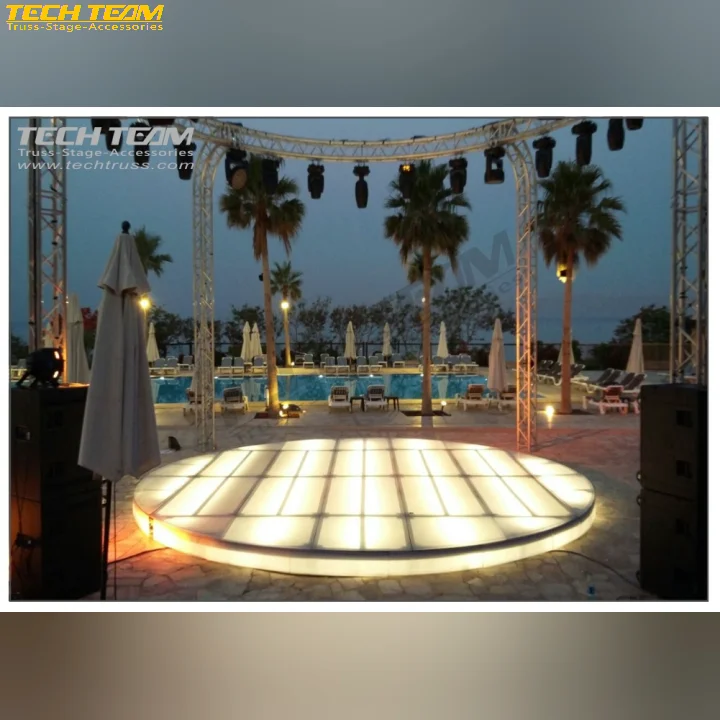 Portable Round Stage X Pole Stage For Pole And Pole Dancing - Buy ...