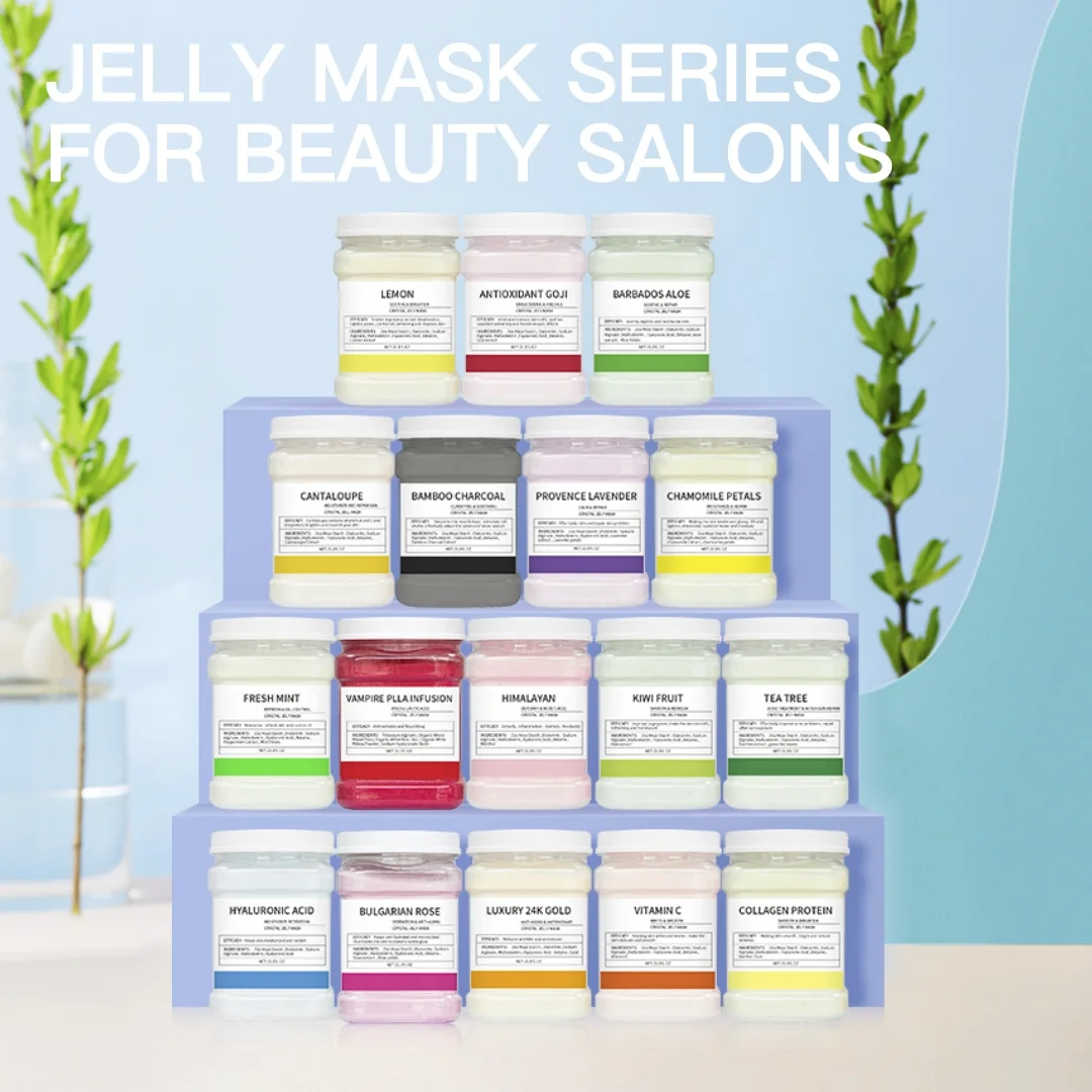 Private Label Natural Face Spa Whitening Jelly Mask Anti Aging ...