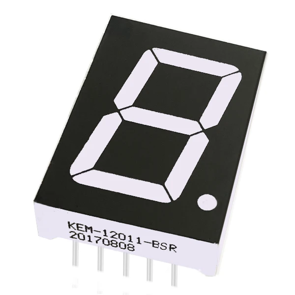 Super Red 7 Segment Display - 1.2 Inch Digital Number Display