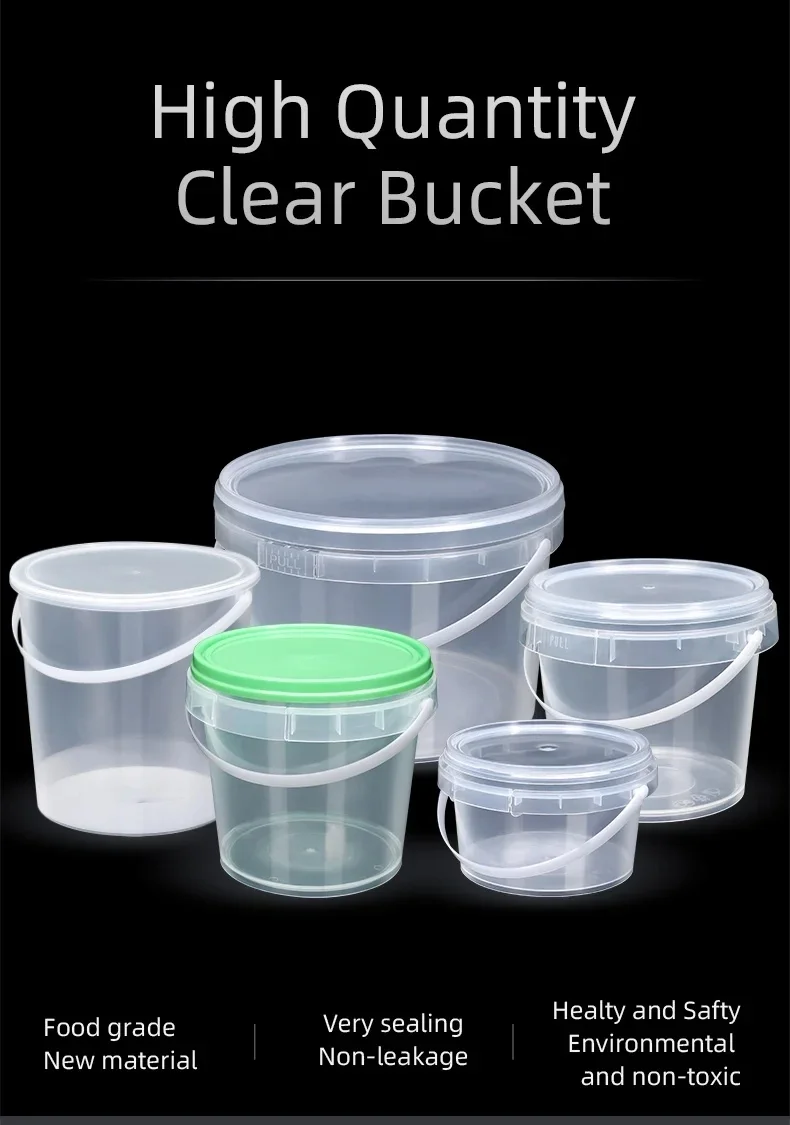 Portable Milk Tea Yogurt Fruit Bucket Ice Powder Packing Bucket Food ...