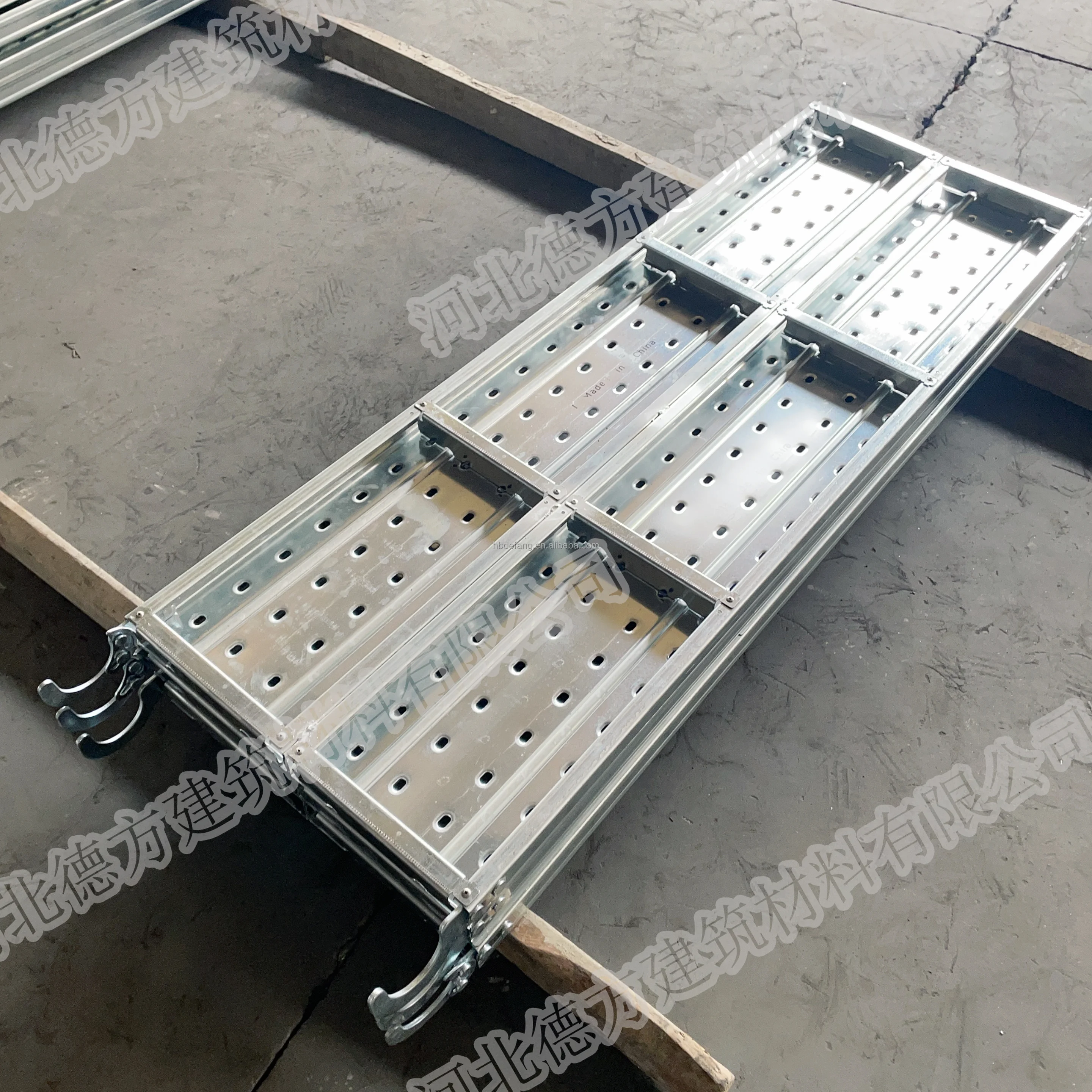Derfon Oem Galvanized Scaffold Platform Building Steel Plank Metal ...