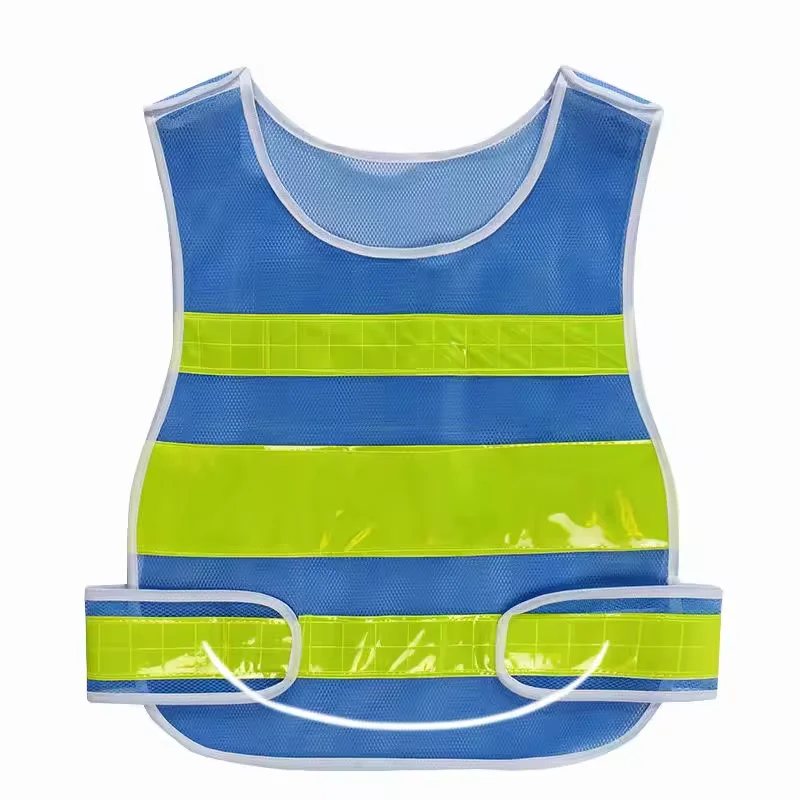 Road Safety Hi Vis Safety Vest Reflective Workwear Fluorescent Orange ...