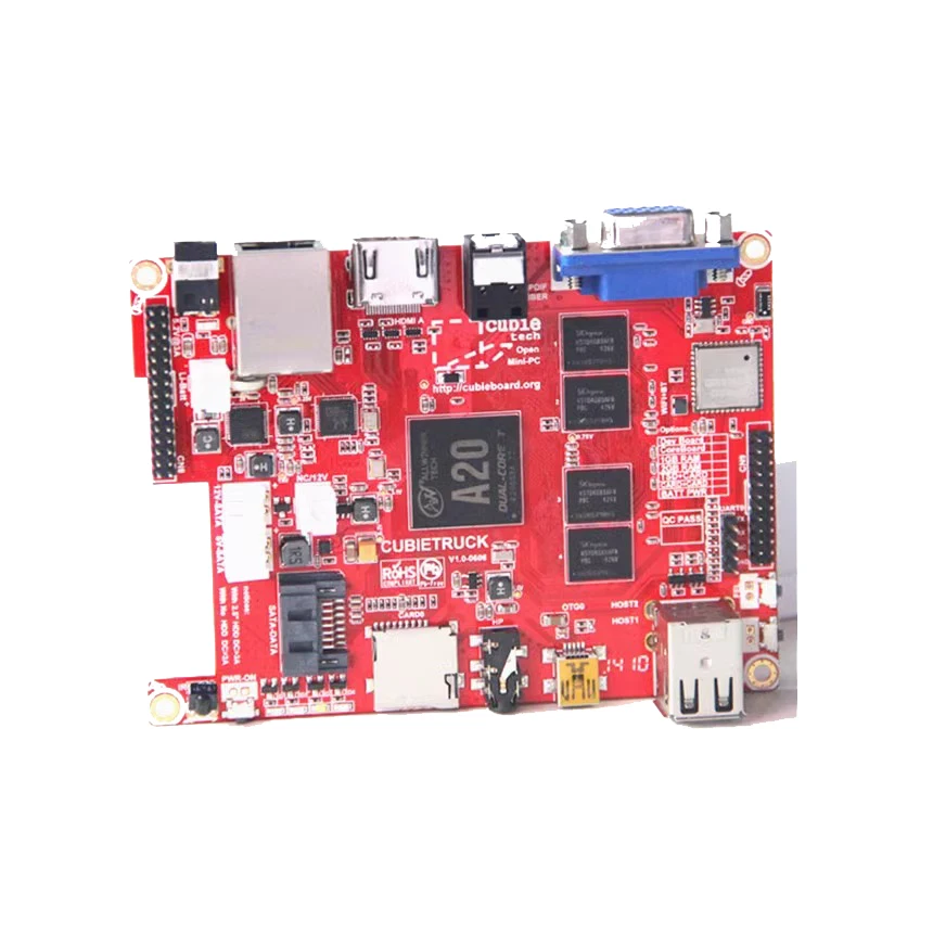 Cubieboard3 dual core A20 development board Cubietrack basic package surpasses Raspberry Pi ...