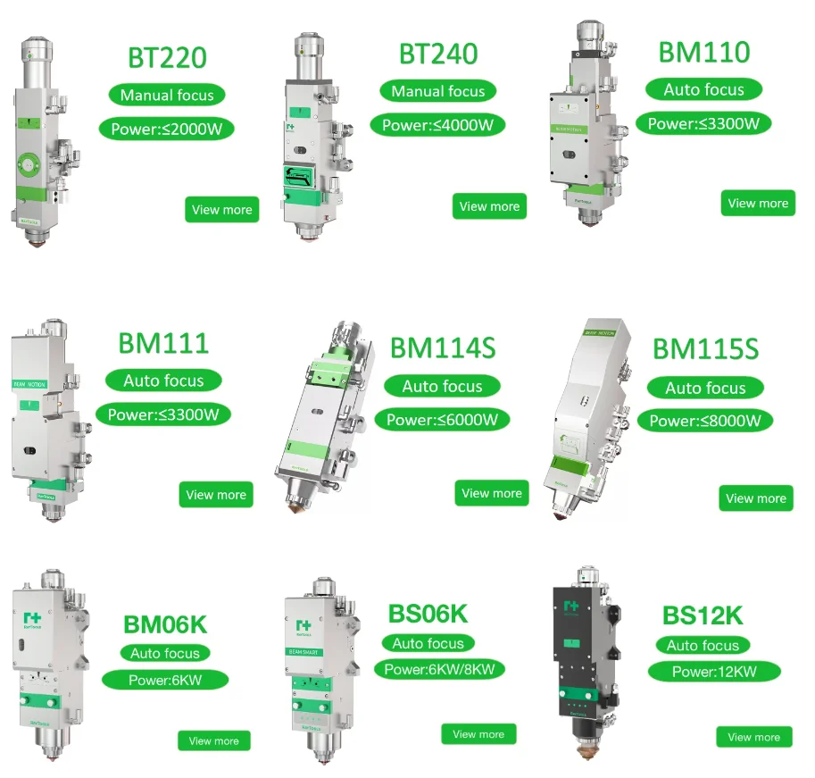 Raytools Laser Cutting Heads - Precision and Efficiency
