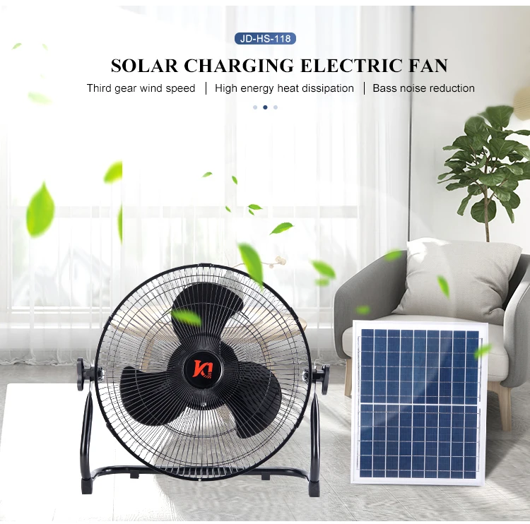 Home Portable Stand Rechargeable Energy 9v/12w Electric Powered Solar ...