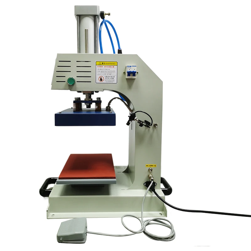 3D Fabric Logo Heat Transfer Embossing Machine for T-shirts