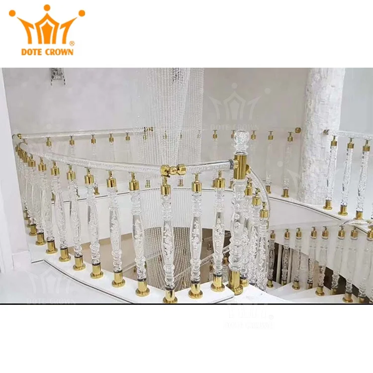 SUO LAI MA Acrylic Stair Railing Pillars - Modern & Durable
