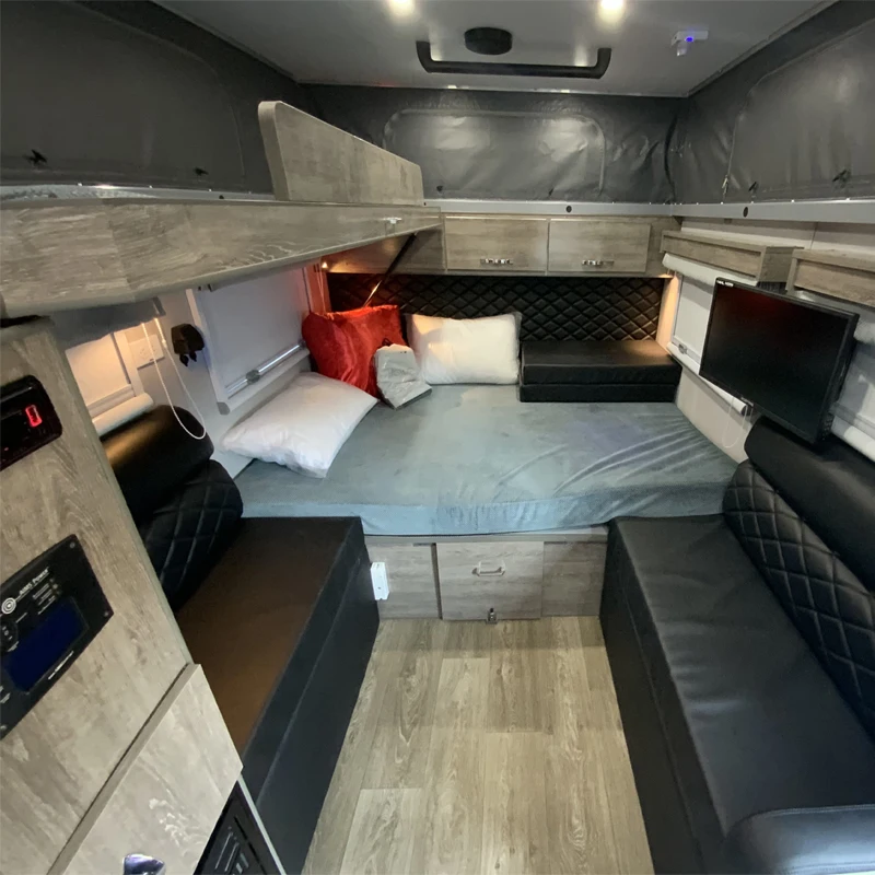 Mobile Camper Travel Trailer - Outdoor off Road Camping RV