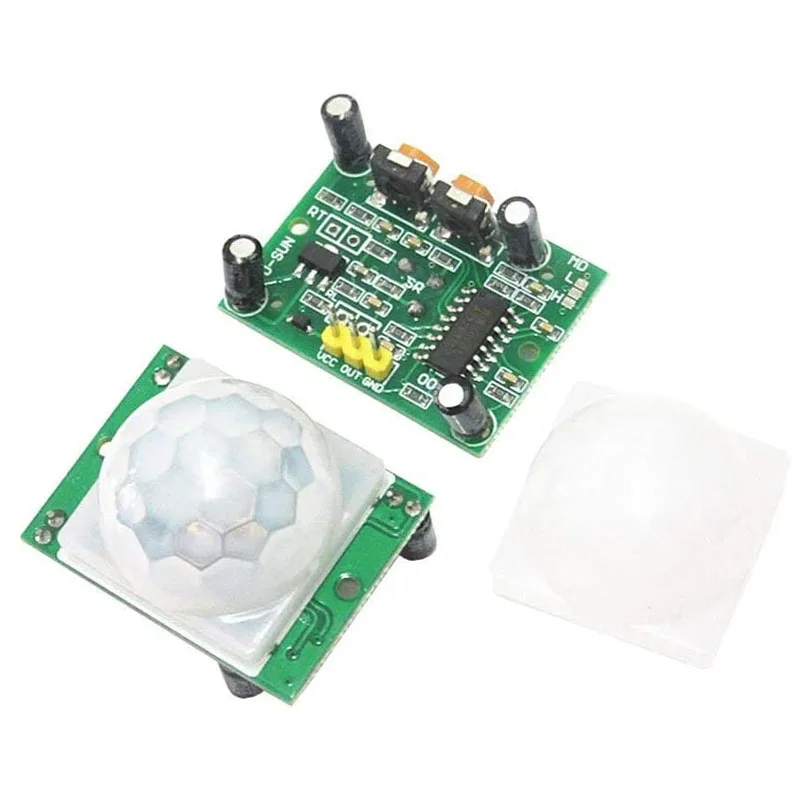 Hc-sr501 Adjust Ir Pyroelectric Infrared Pir Motion Sensor Detector ...