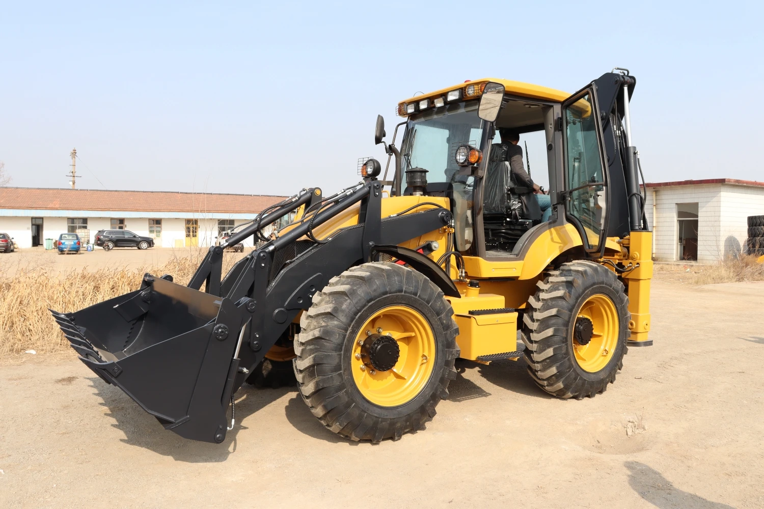 SITC333D Backhoe Loader - 10ton Chinese Made 4x4 Excavator