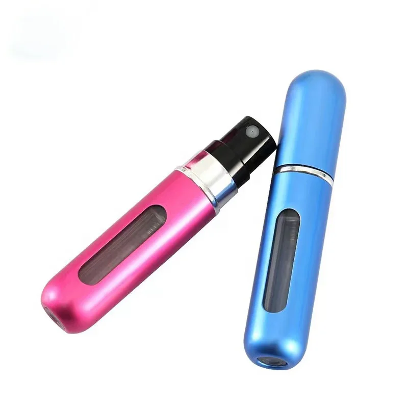 Hot Sale Mini Atomizer Refillable Perfume Bottles Travel Sized Aluminum ...