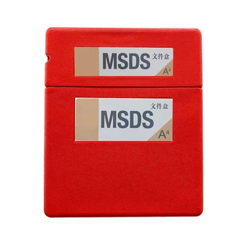 Quick Delivery Wall Mounted Chemical Safety Msds Document Box - Buy ...