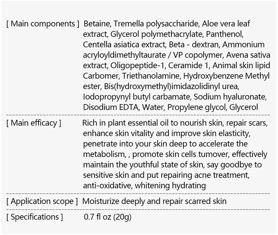 Oem Scars Gel And Aloe Vera For Acne Body Care Cayman Effective ...