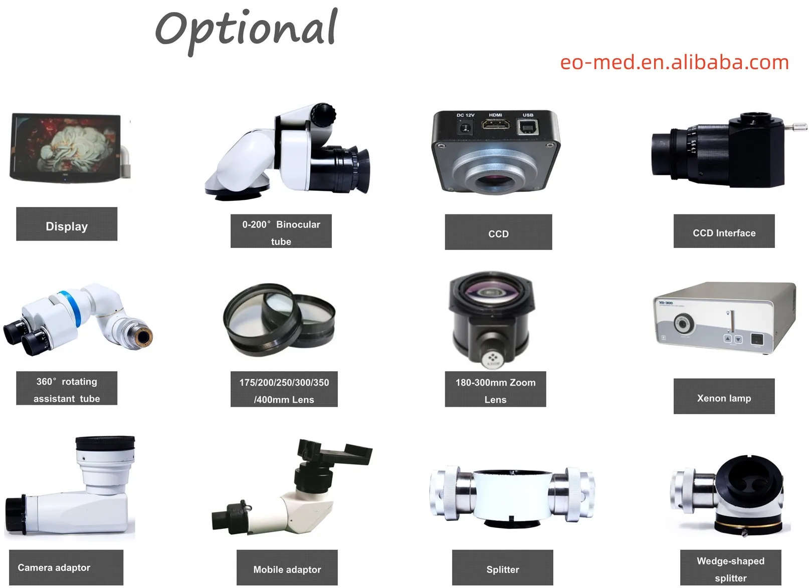 EOM-610A Ophthalmic Surgery Equipment - Precision Microscope