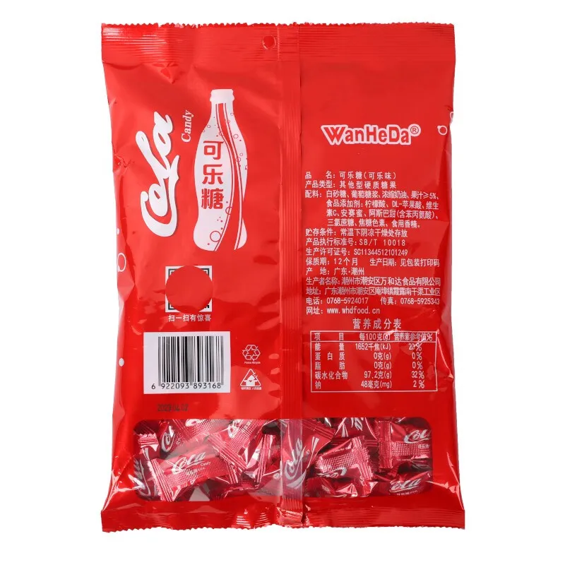 Wanhe Cola Sprites Flavor Soda Hard Candy Casual Exotic Snacks Candy ...